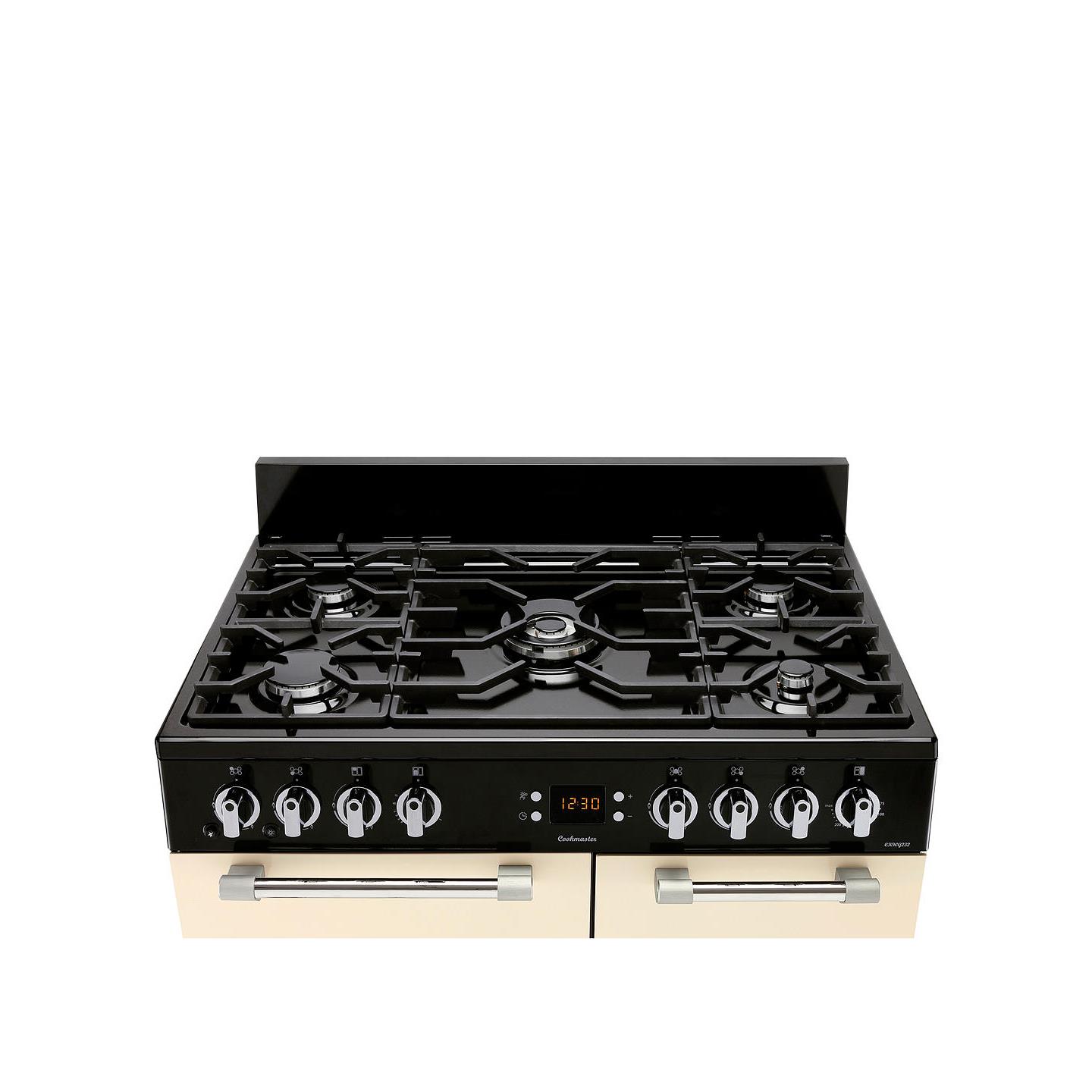 Noel Grimley Electrics - Leisure 90cm Cream Dual Fuel Cookmaster Range ...