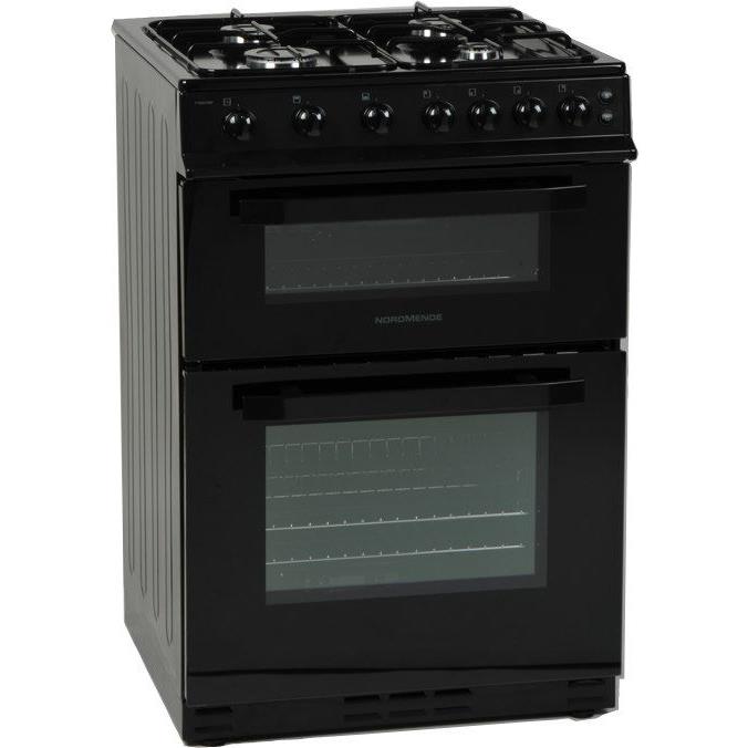 Noel Grimley Electrics - NordMende CTG62LPGBK 60cm Twin Cavity LPG Gas ...