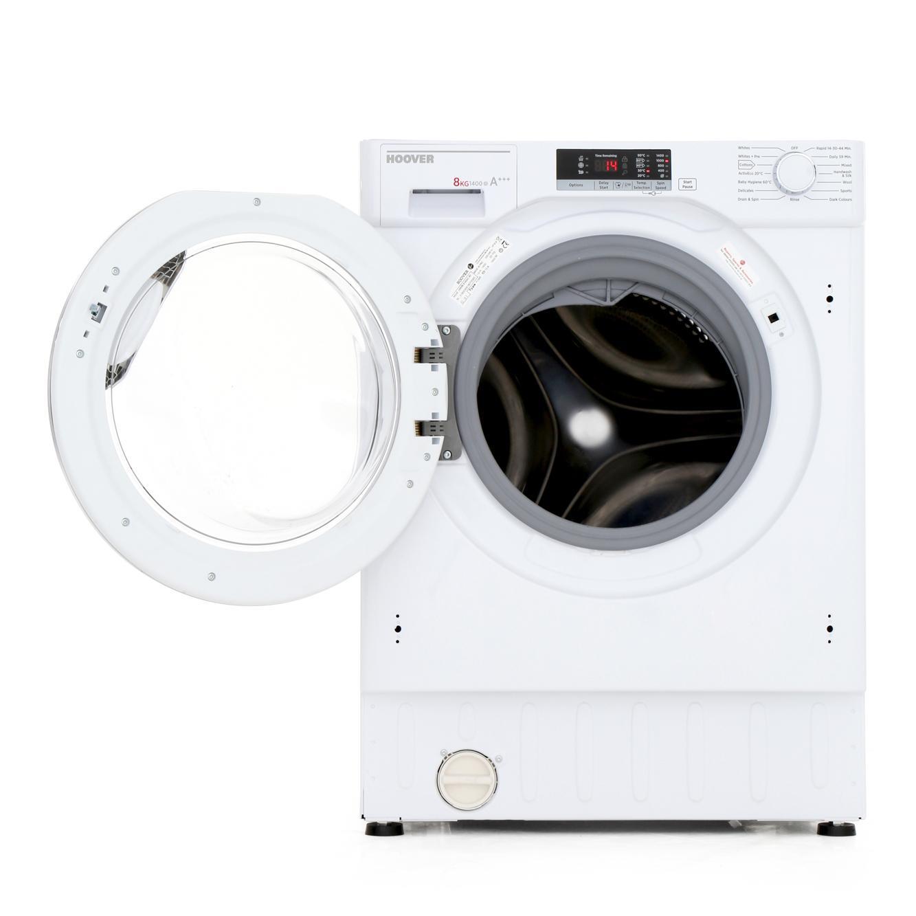 Noel Grimley Electrics - Hoover 8kg 1400 Spin Integrated Washing ...