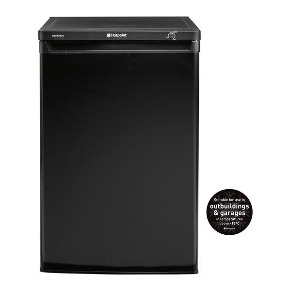 Noel Grimley Electrics - Hotpoint Black Undercounter Freezer RZAAV22K
