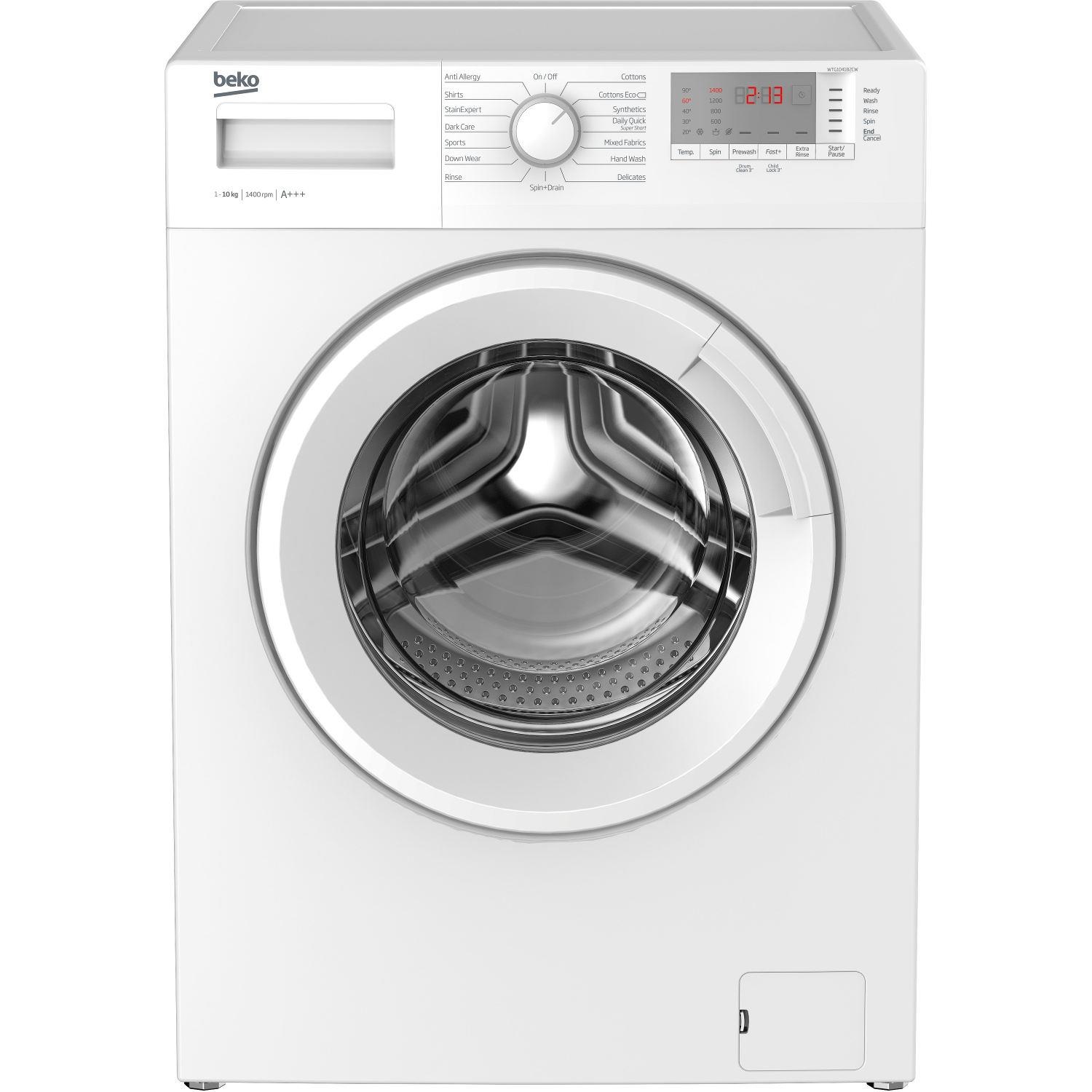 Noel Grimley Electrics - Beko 10kg 1400 Spin White Washing Machine ...