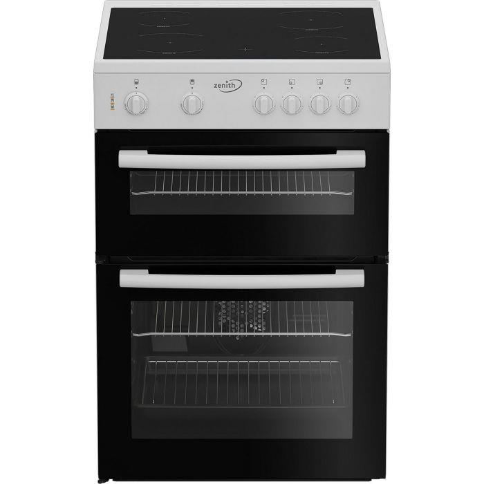 Noel Grimley Electrics - Zenith ZE605W 60cm Twin Cavity Electric Cooker ...